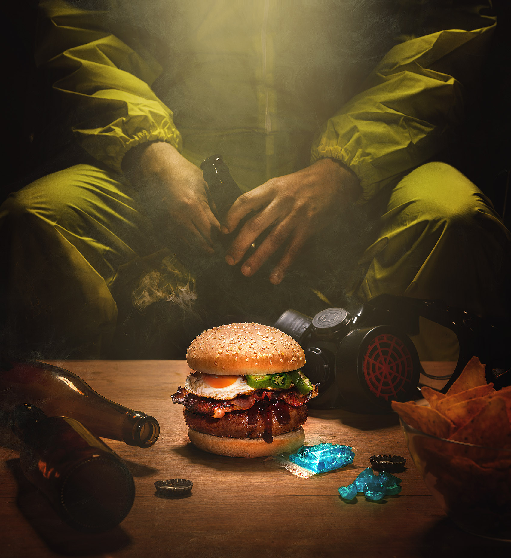 Sancho Burger Breaking Bad - Slowstudio